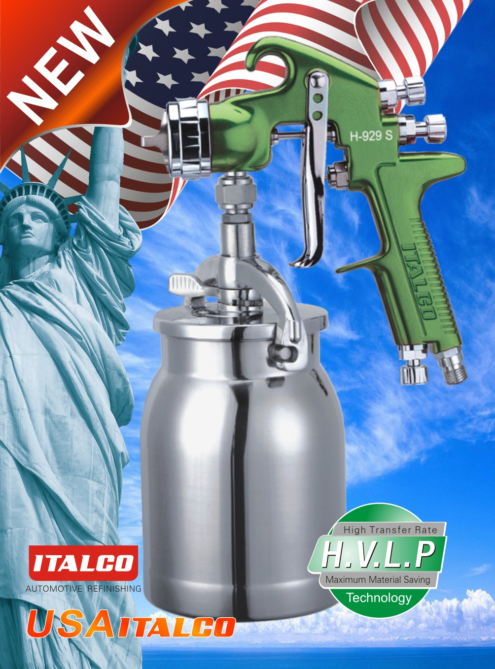UK Technology Spray Gun - Products - USA ITALCO